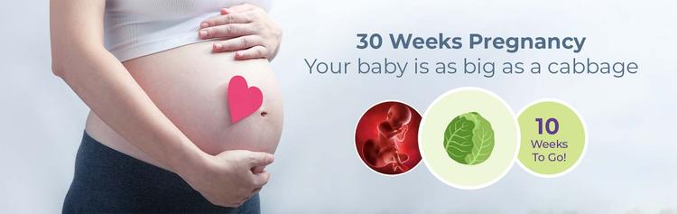 30 Weeks Pregnant: Symptoms, Development & Ultrasound